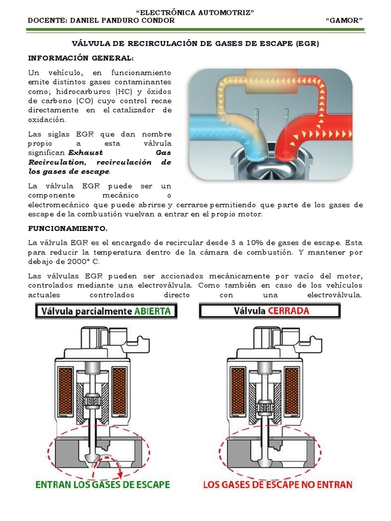 Separata 13 Actuadores Egr | PDF