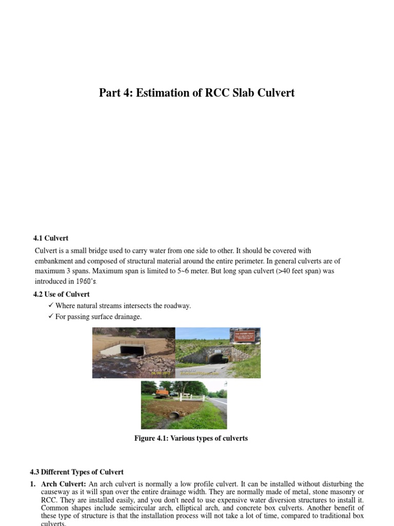 Part-5 Estimation of Underground Water Reservoir | PDF | Concrete | Wall