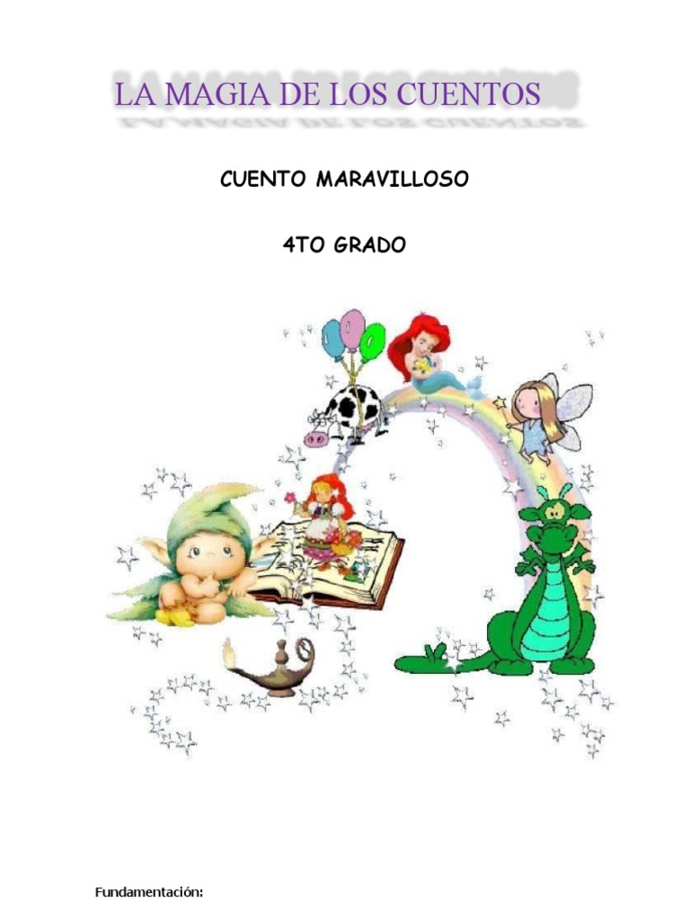 Proyecto Cuento Maravilloso | PDF Proyecto Cuento Maravilloso | PDF