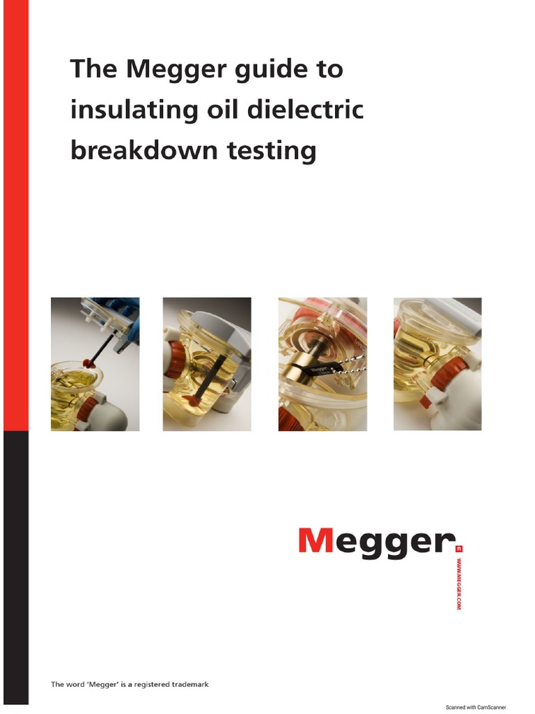 Megger Oil Testing Datasheet | PDF