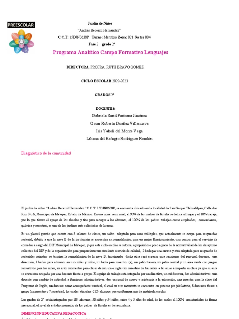 PROYECTO COMUNITARIO AMIGUITOS CON VALORES2 Segundo Grado | PDF