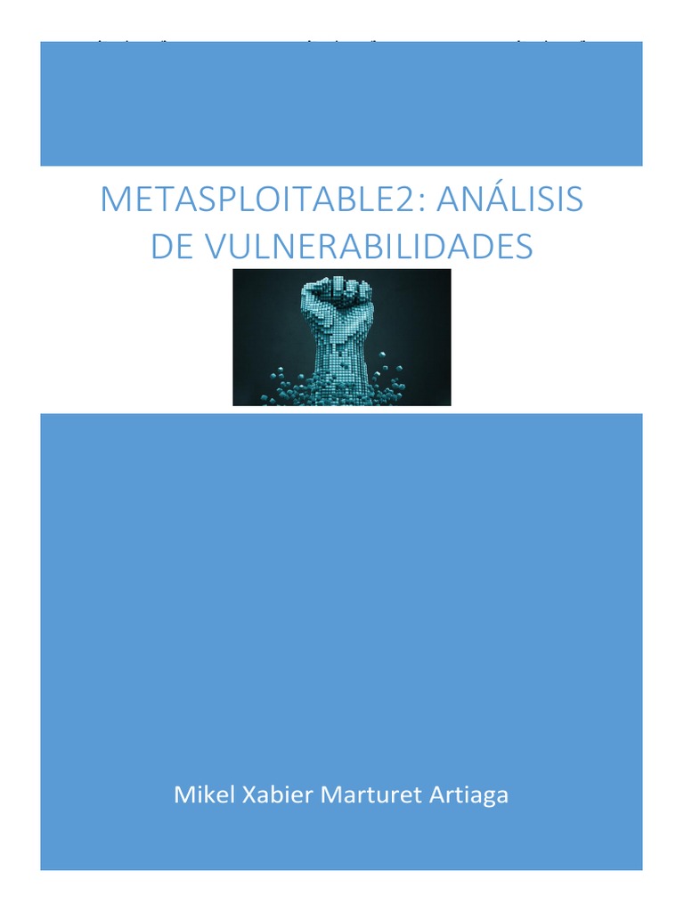 Metasploitable Mikelmarturet | PDF