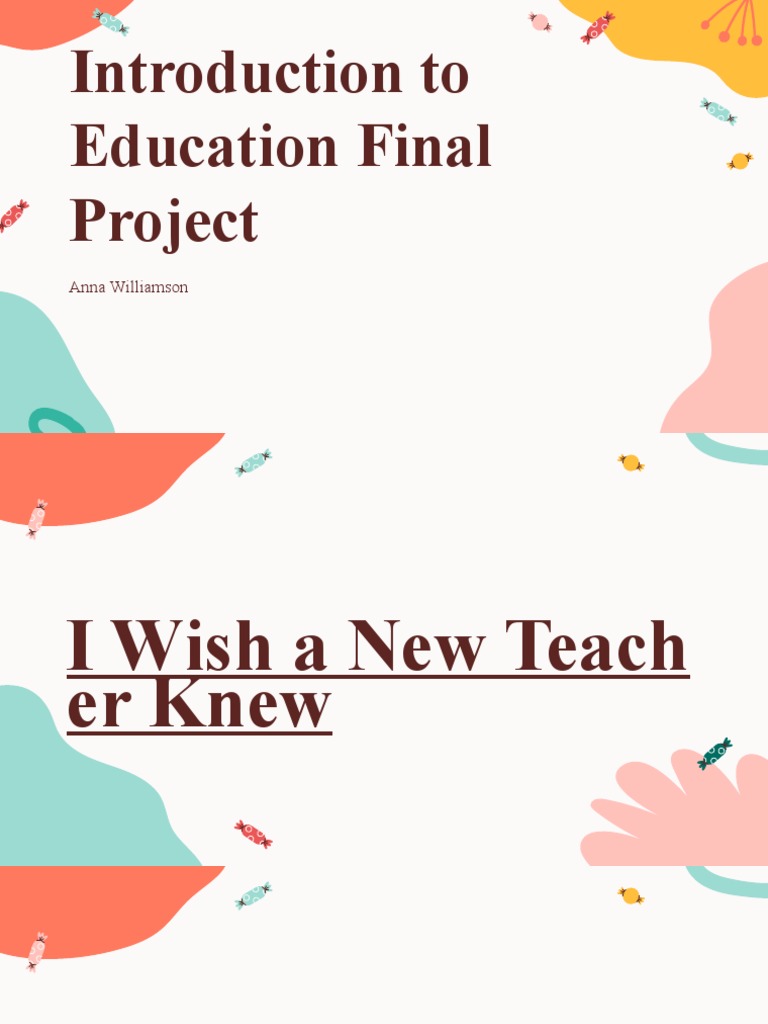 Introduction to Education Project | PDF