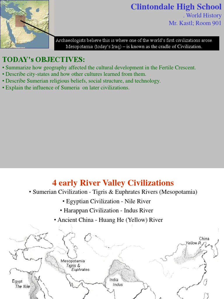 4 Ancient River Civilizations | PDF | Hammurabi | Mesopotamia