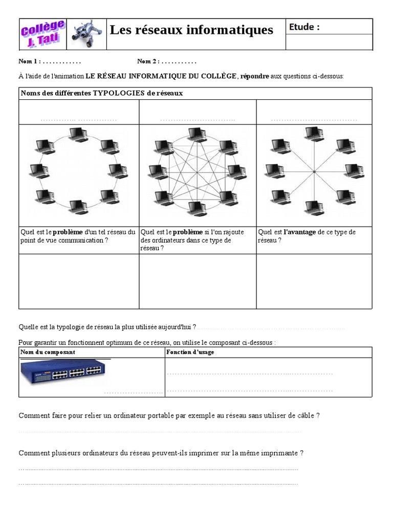 Reseau College 2020 Pdf