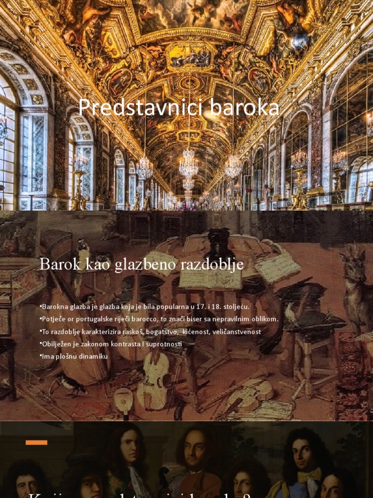 Barok Predstavnici | PDF