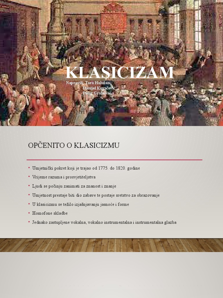 KLASICIZAM (1) | PDF