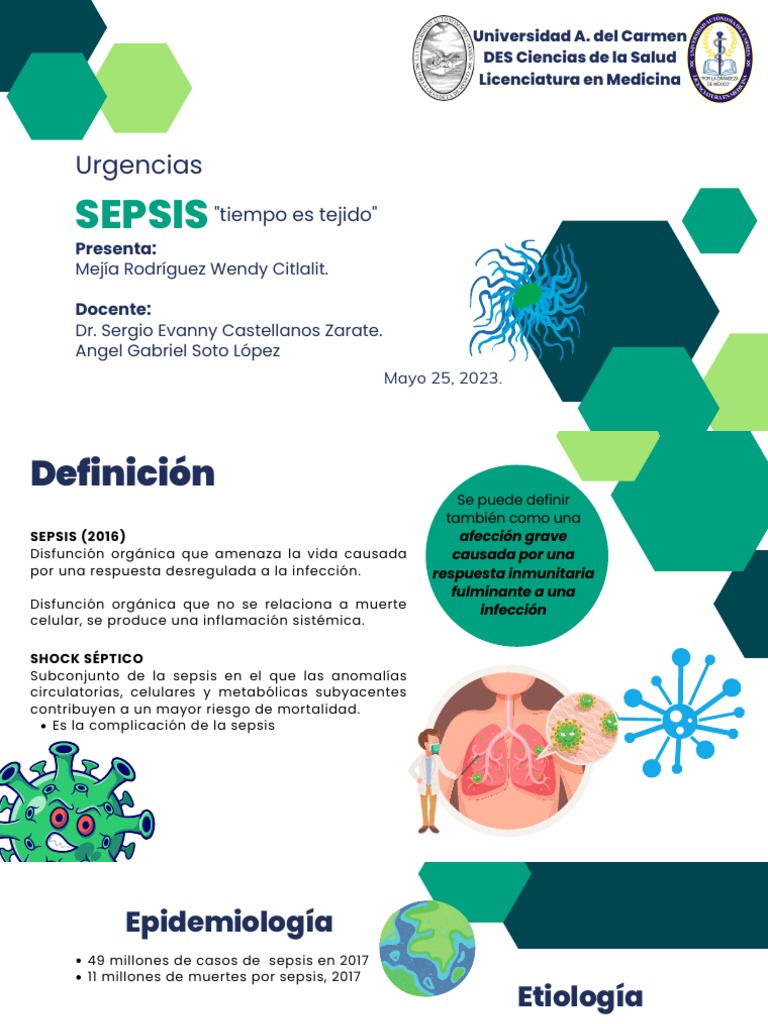 SEPSIS Presentación | PDF