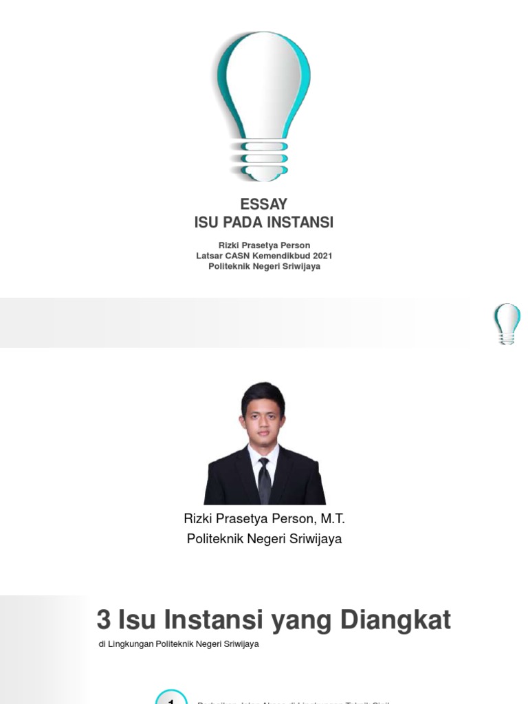Tugas PPT Isu Instansi | PDF