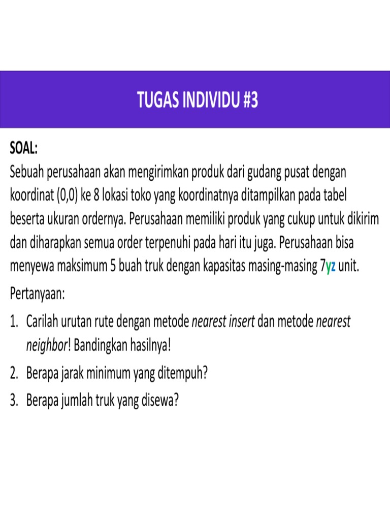 Tugas Individu #3 | PDF