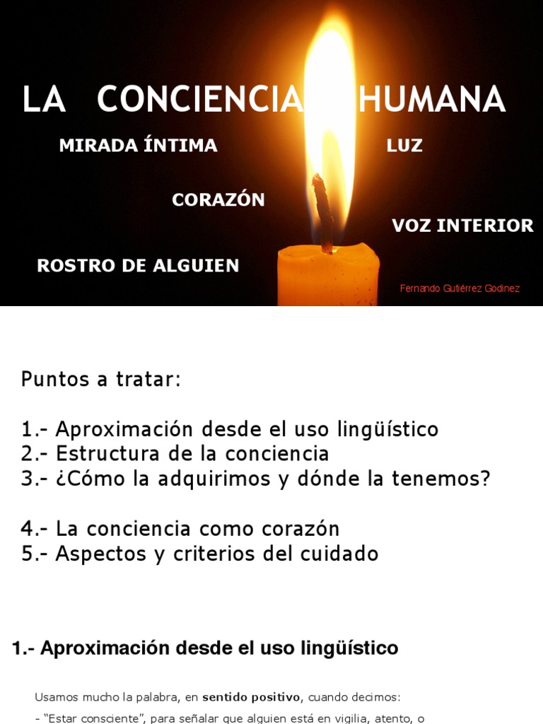 La conciencia humana PDF | PDF