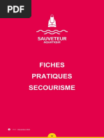 Fiche Bilan Secours Urgence ABCDE | PDF | Hôpital | Médecine