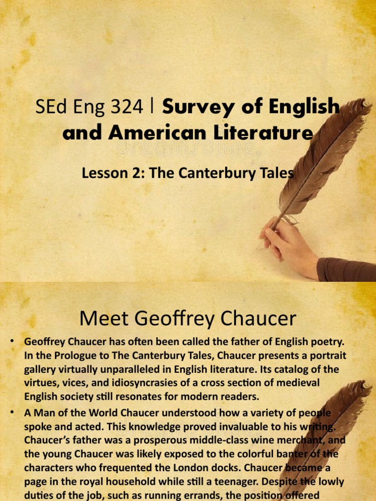 SEd Eng 324 Lesson 2 | PDF