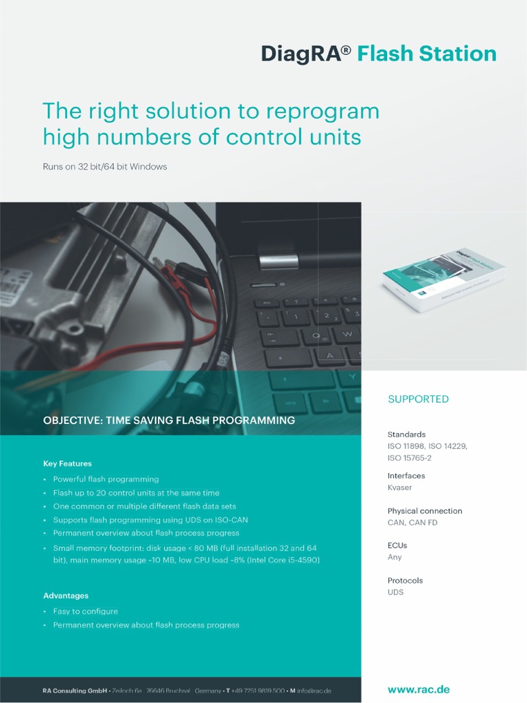 DiagRA Flash Statio | PDF