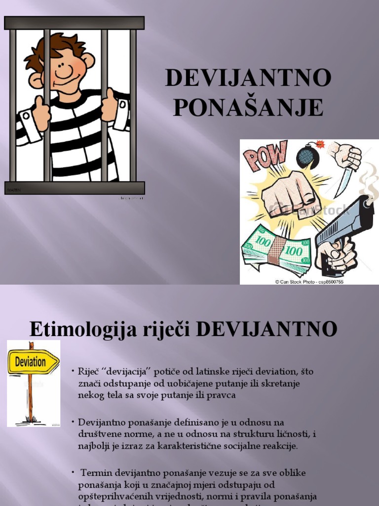 Devijantno Ponasanje | PDF