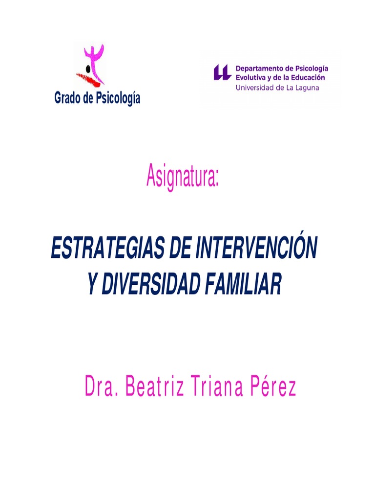 Tema 1 La Familia Como Contexto de Desarrollo. Parte 1 | PDF | Familia | Matrimonio