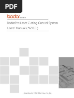 Bodor Fiber Lasers Cutting Machines User Manual-B PDF | PDF | Switch | Sheet Metal