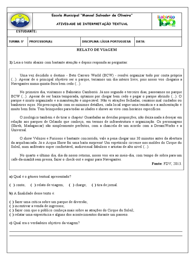 Planilha De Viagem 5 Modelos Gratuitos Para Download Brentwooddental ...