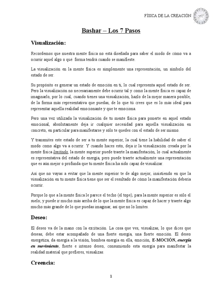 4-Los 7 Pasos | PDF | Mente | Verdad