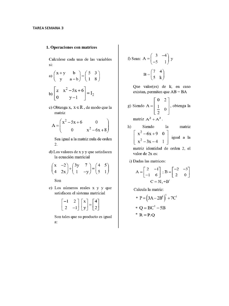 TAREA SEMANA 3 | PDF