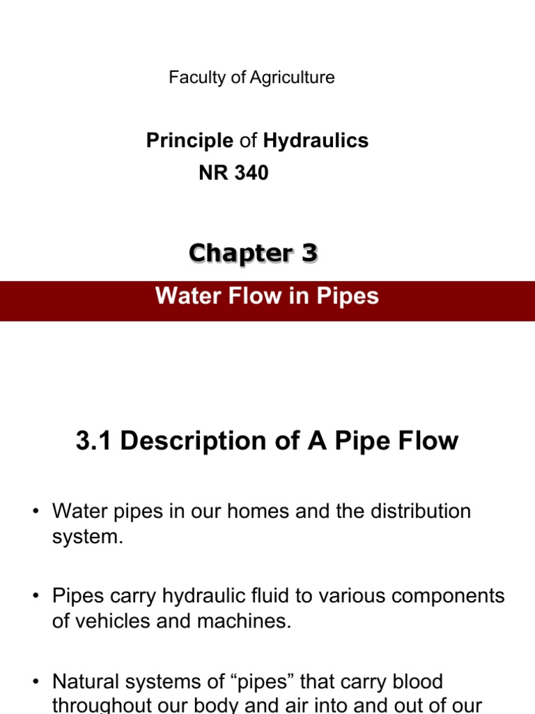 Ch3-Water Flow Part 1 | PDF Ch3-Water Flow Part 1 | PDF
