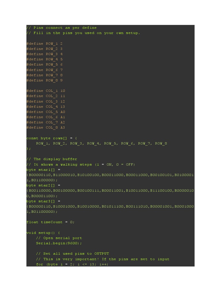 Pins Connect As Per Define | PDF Pins Connect As Per Define | PDF