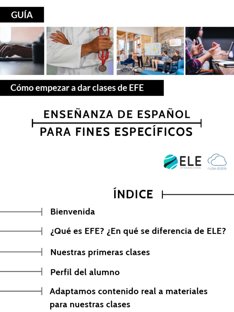 GUÍA ELE Internacional | PDF | Análisis FODA | Aprendizaje