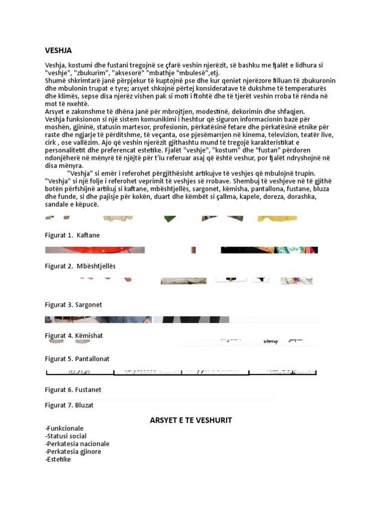Veshja | PDF