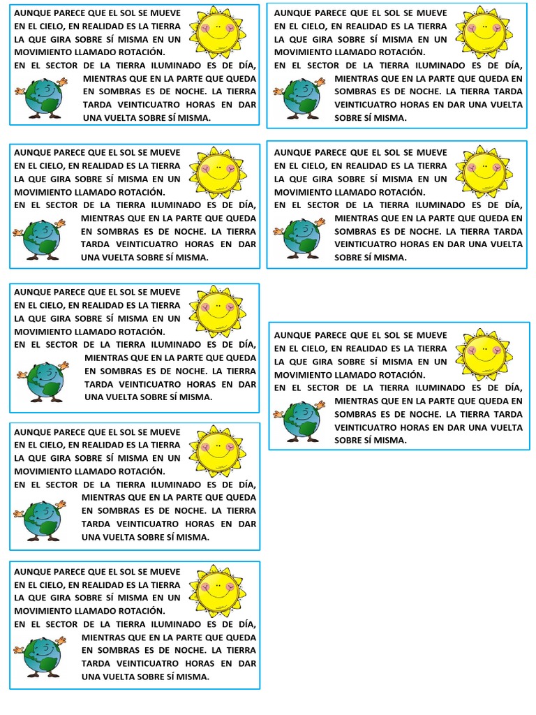 Aunque Parece Que El Sol Se Mueve en El Cielo | PDF