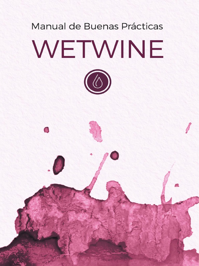 Manual Buenas Prácticas WETWINE en bodegas | PDF | Tratamiento de aguas residuales | Ph