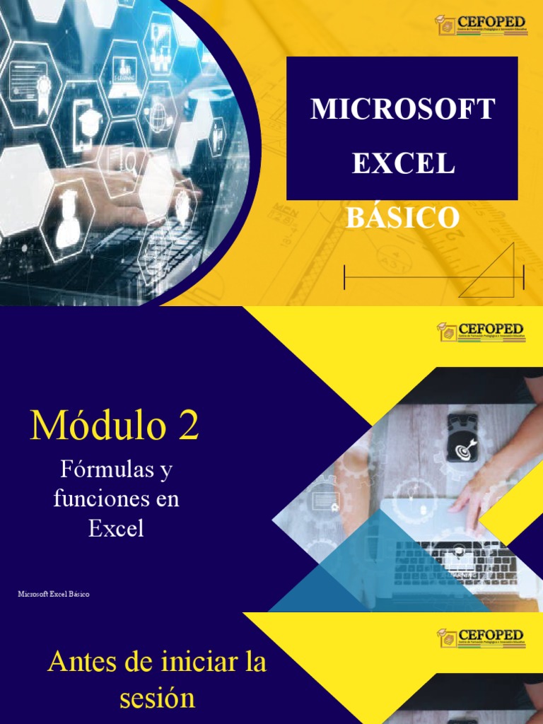 m2 - Microsoft Excel Básico | PDF | Microsoft Excel | Hoja de cálculo