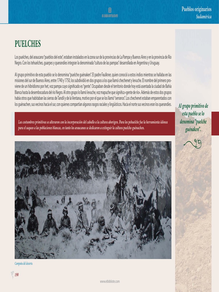 Puelches | PDF