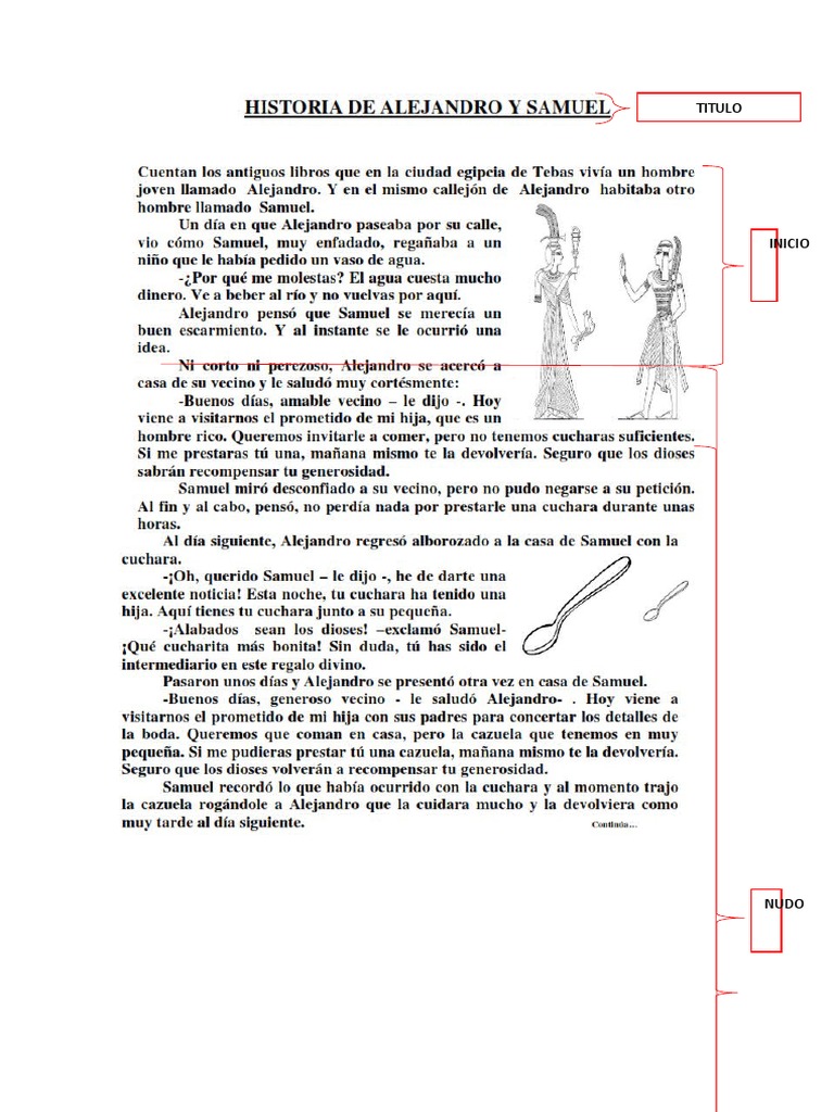 La historia de Alejandro y Samuel | PDF