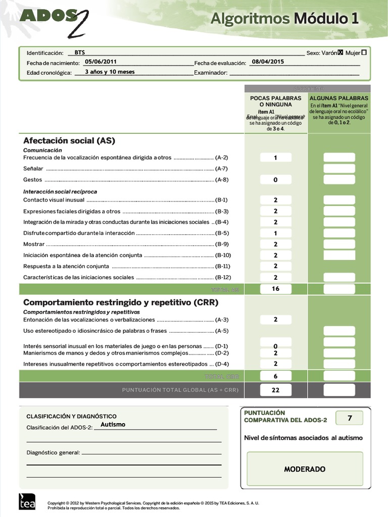 ADOS-Algoritmo 1 | PDF