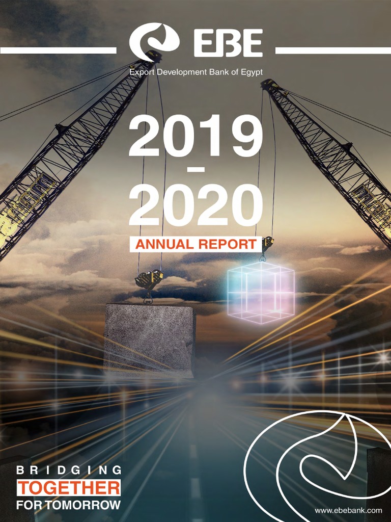 Export Development Bank of Egypt EBE Annual Report 2019 2020 | PDF ...