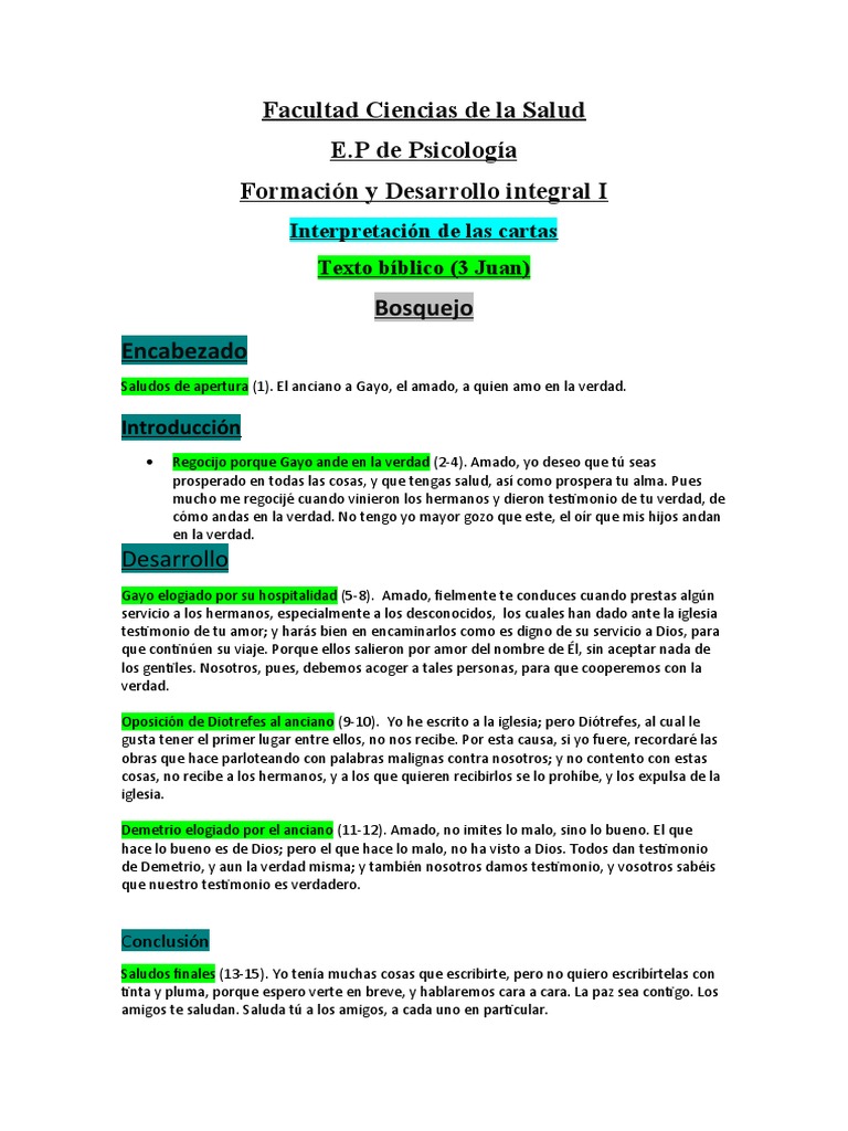 Bosquejo | PDF