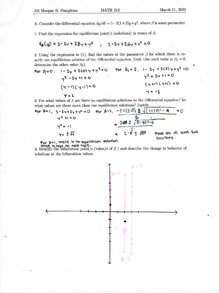 Math 213 HW3 | PDF