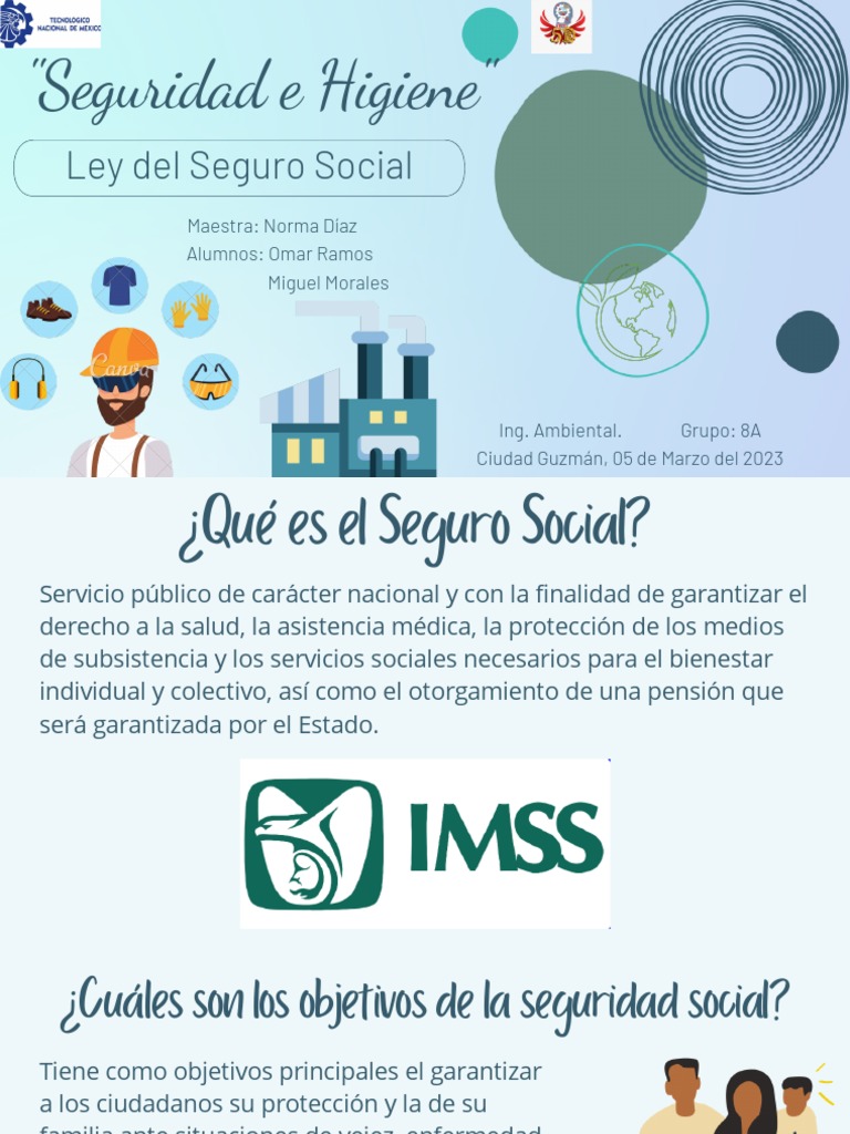 Ley del Seguro Social en México 2023 | PDF | Seguro | Seguridad Social