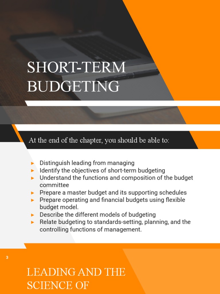 0.4-Short Term Budgeting | PDF | Forecasting | Sales