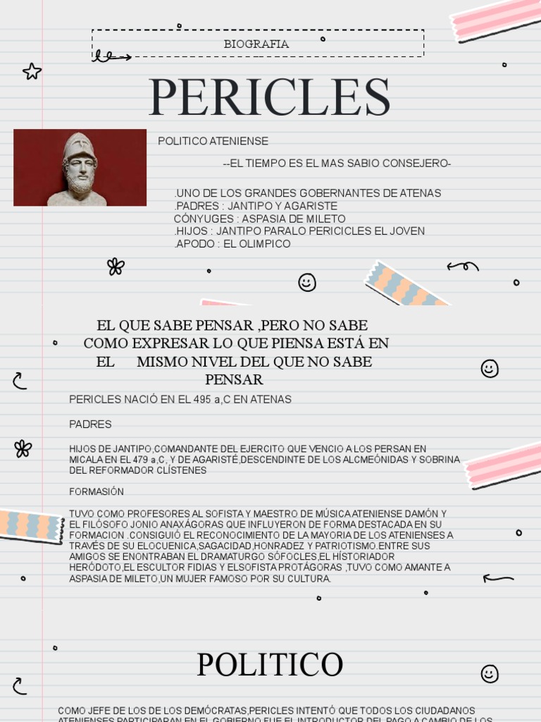 Biografia de Pericles | PDF
