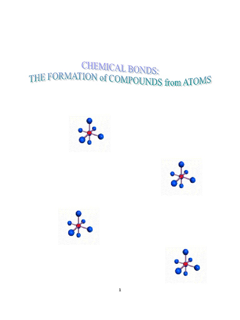 Chemical Bonding | PDF