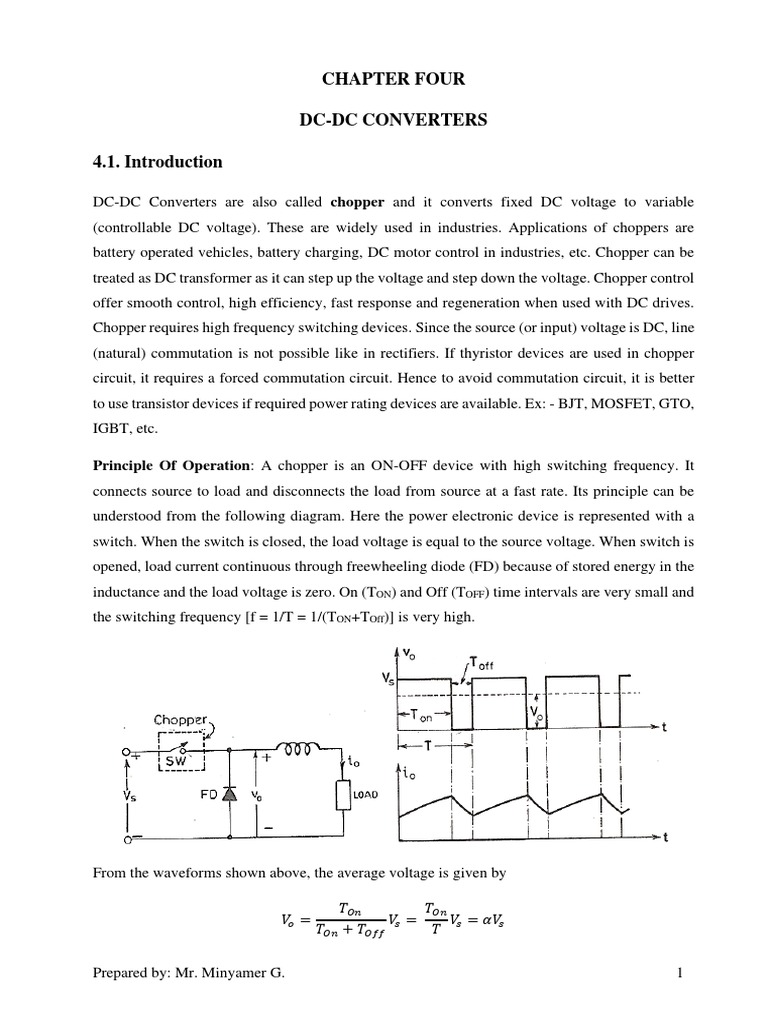 Chapter 4 | PDF | Power Supply | Inductor