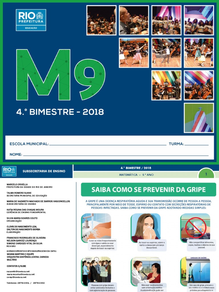 M9 4bim Aluno 2018 | PDF