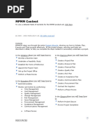 MPMM Brochure | PDF | Project Management | Methodology