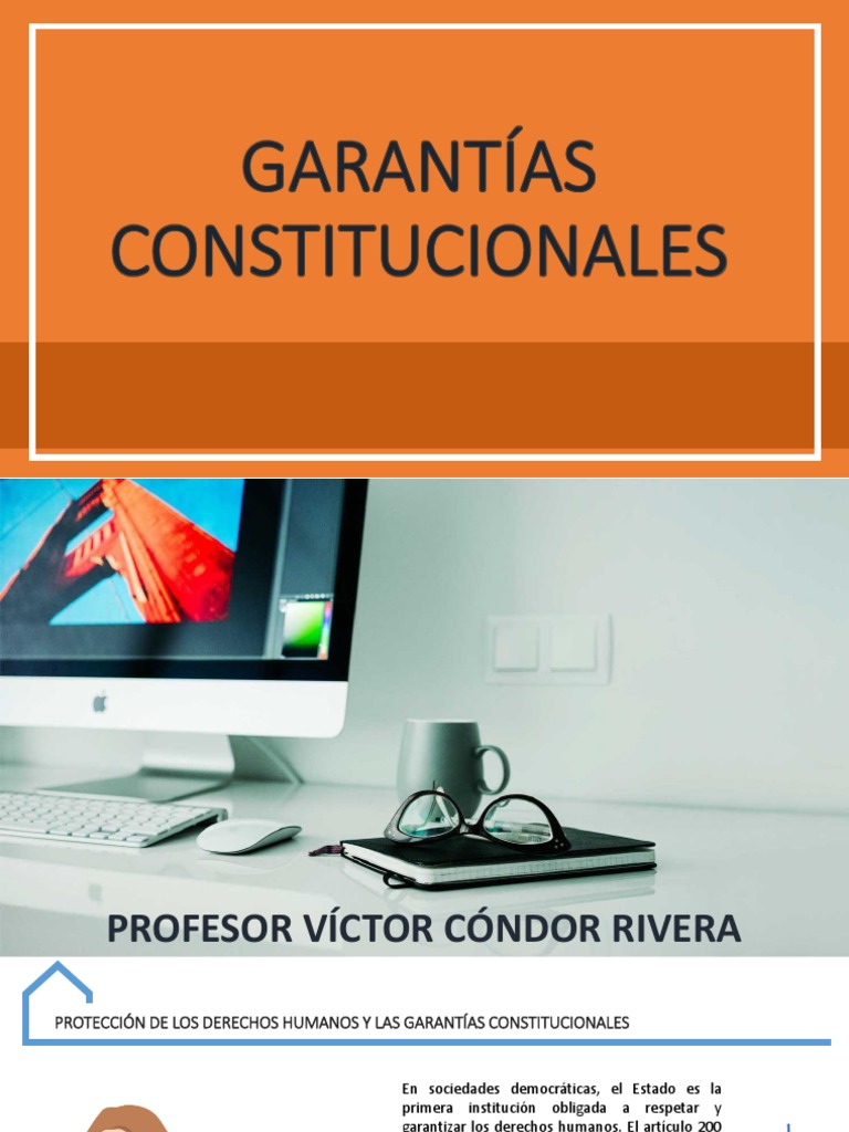 Tema 2 Garantías Constitucionales | PDF