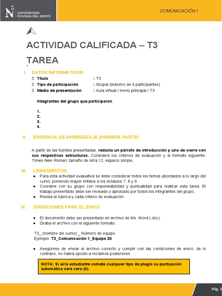 Trabajo Terminado T3 | PDF