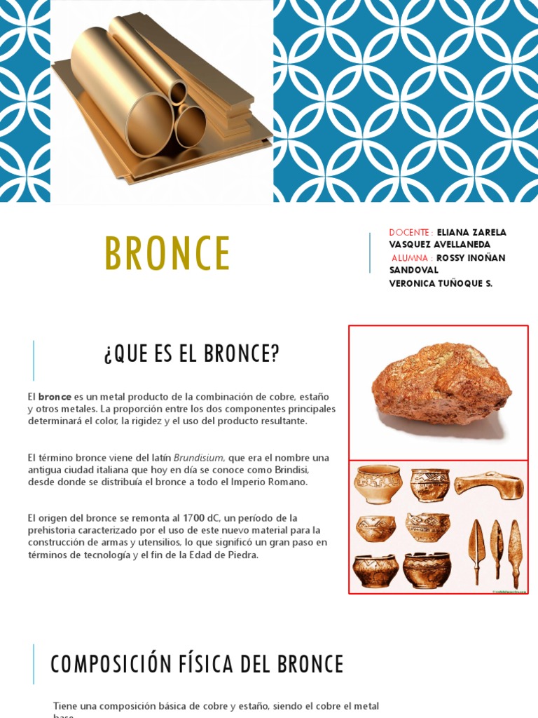 Descubre De Qué Está Hecho El Bronce Y Sus Usos En La Industria – AWBR