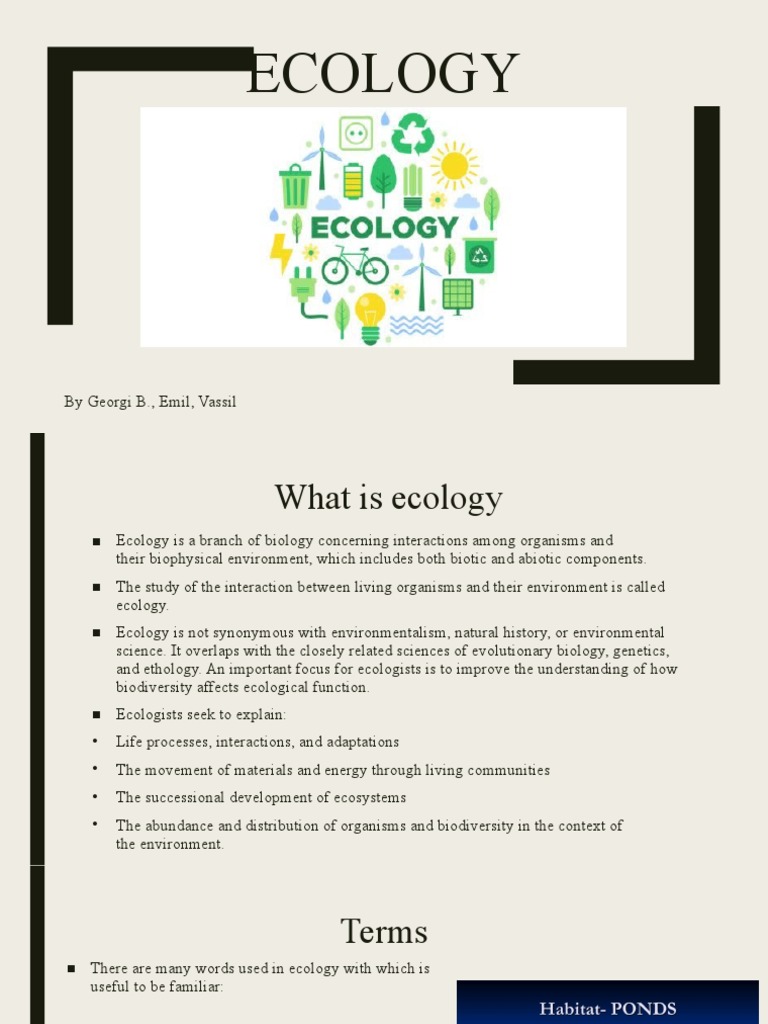 Ecology | PDF