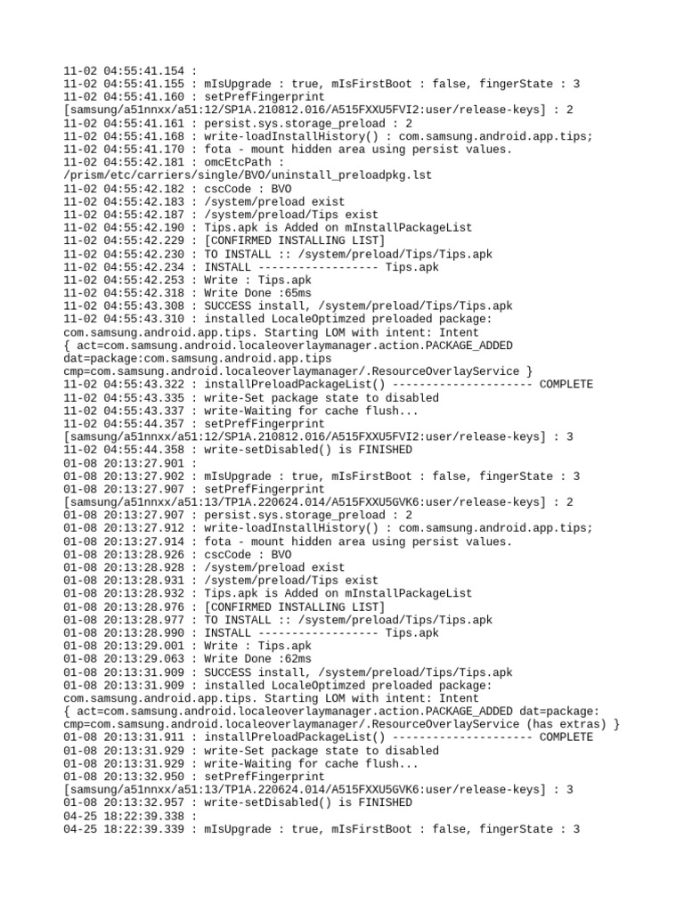Preload Installer | PDF