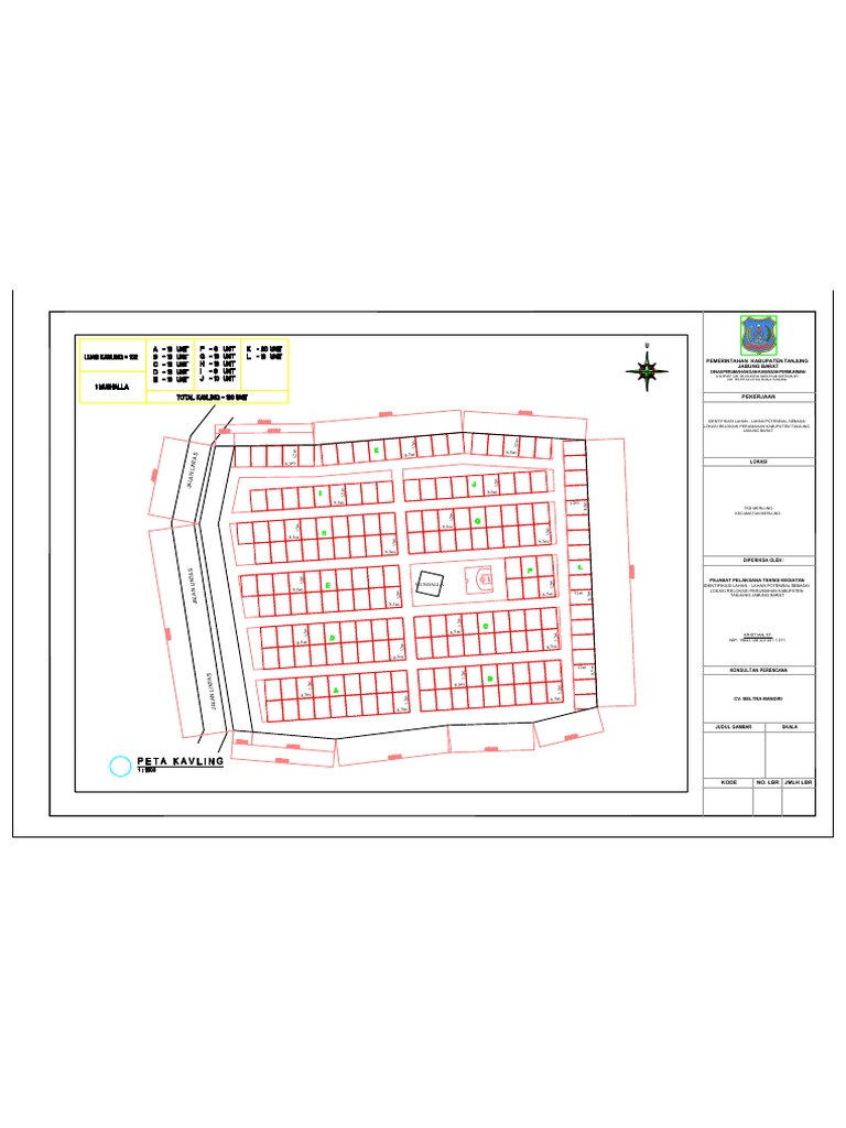 Gambar Kavling Merlung A4 | PDF